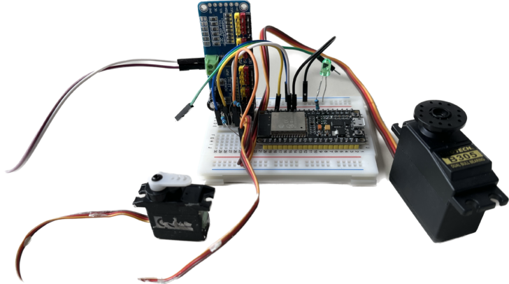 Esp32 Pca9685 Servo Chair Of Cyber Physical Systems